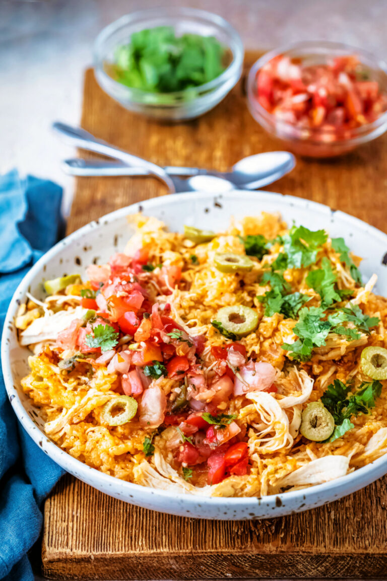 Instant Pot Cuban Chicken and Rice - Eating in an Instant