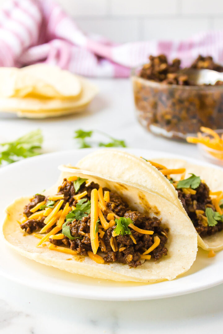Instant Pot Copycat Taco Bell Ground Beef - Eating in an Instant