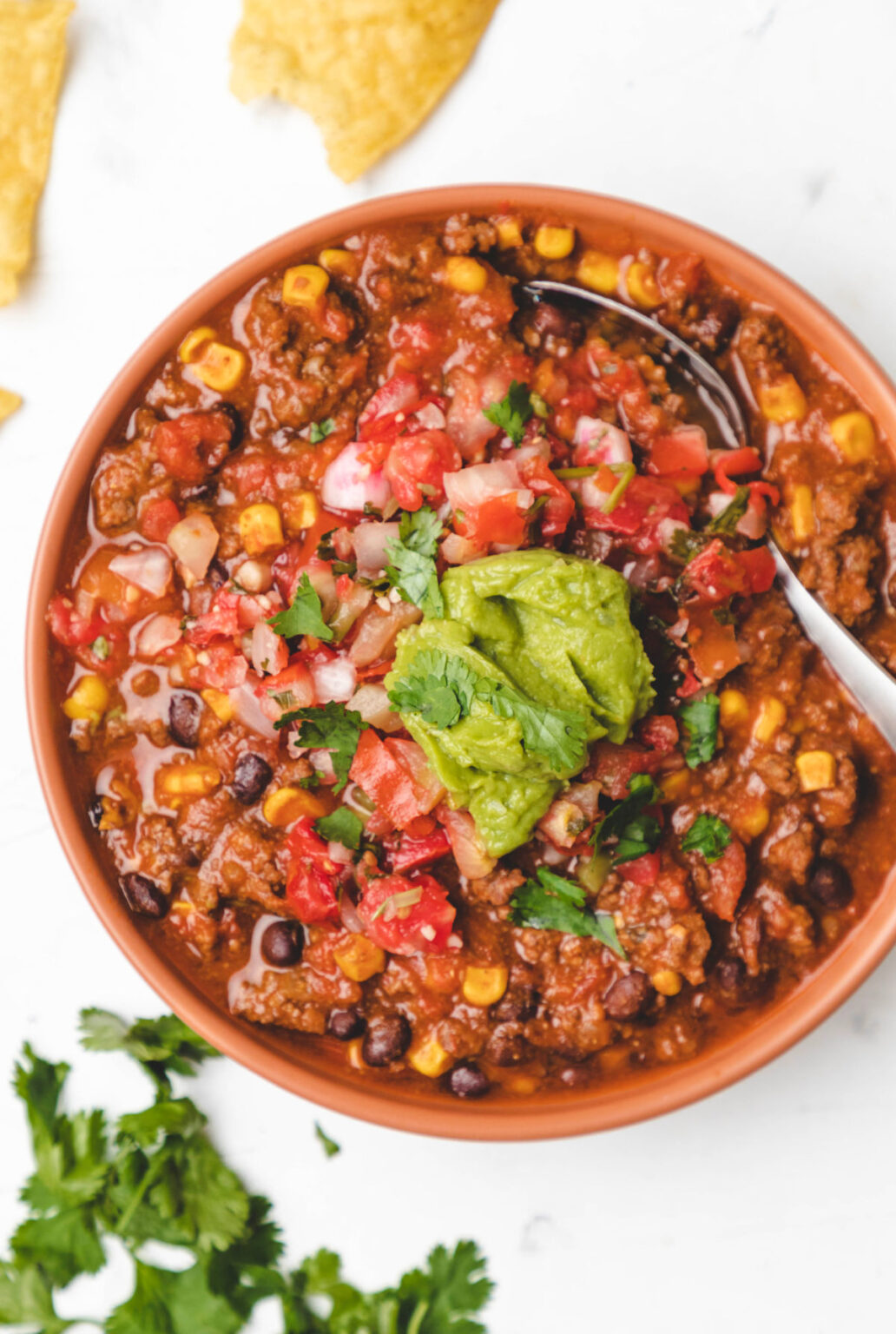 Instant Pot Beef and Black Bean Chili - Eating in an Instant