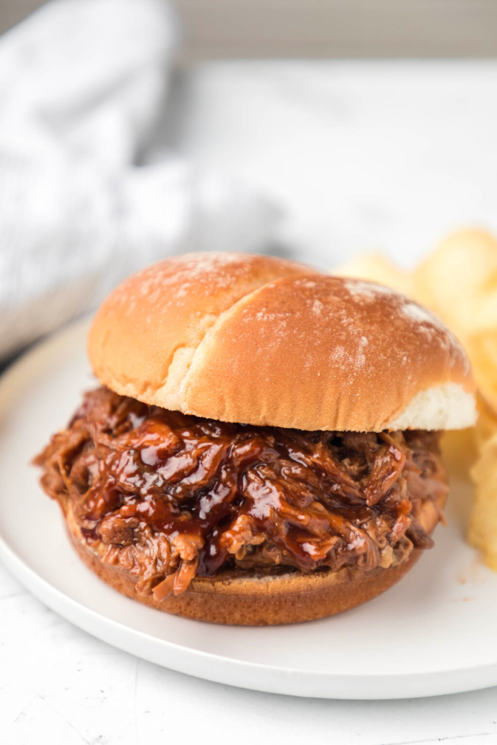 Instant Pot Barbecue Beef - Eating in an Instant
