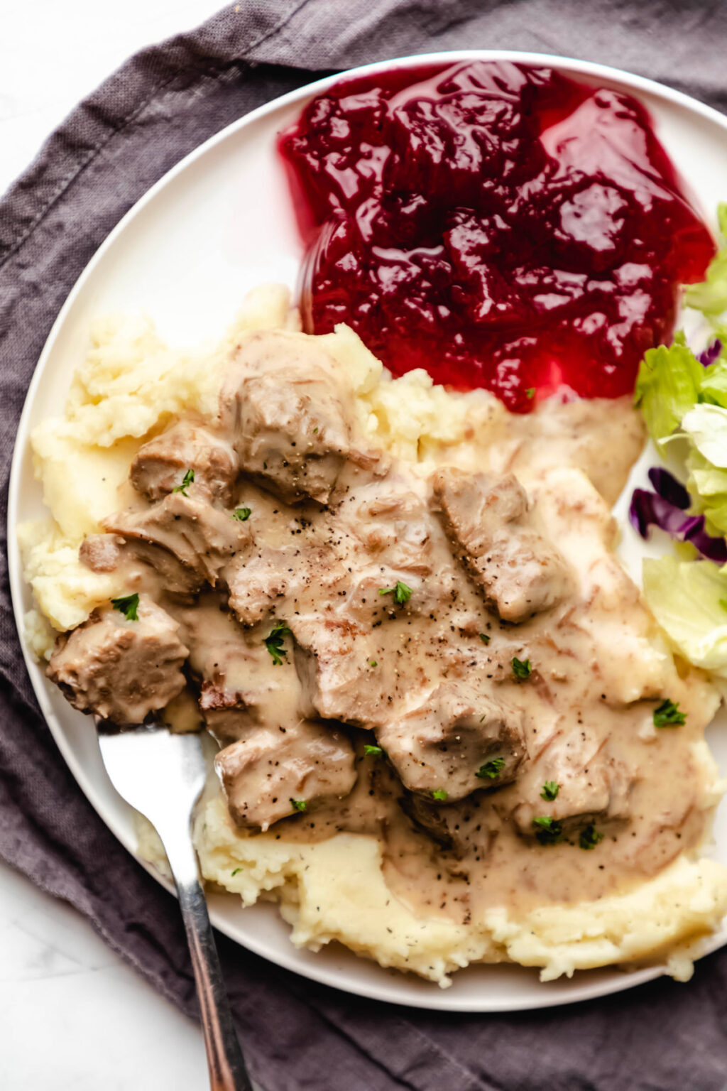 Instant Pot Swedish Beef Tips - Eating in an Instant