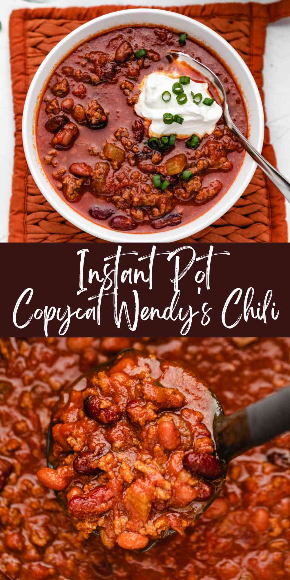 Instant Pot Wendy's Chili Copycat Recipe - Eating in an Instant