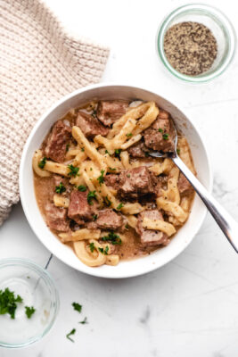 Instant Pot Beef and Noodles - Eating in an Instant