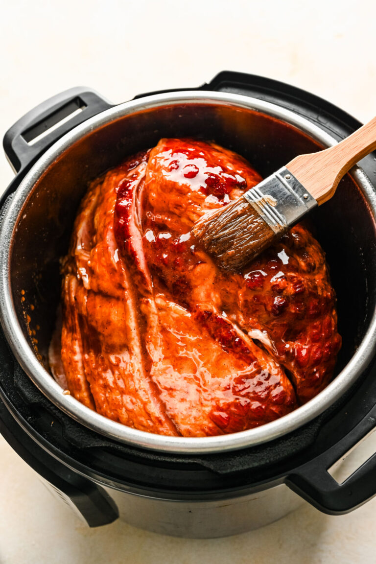 Instant Pot Spiral Ham with Glaze - Eating in an Instant